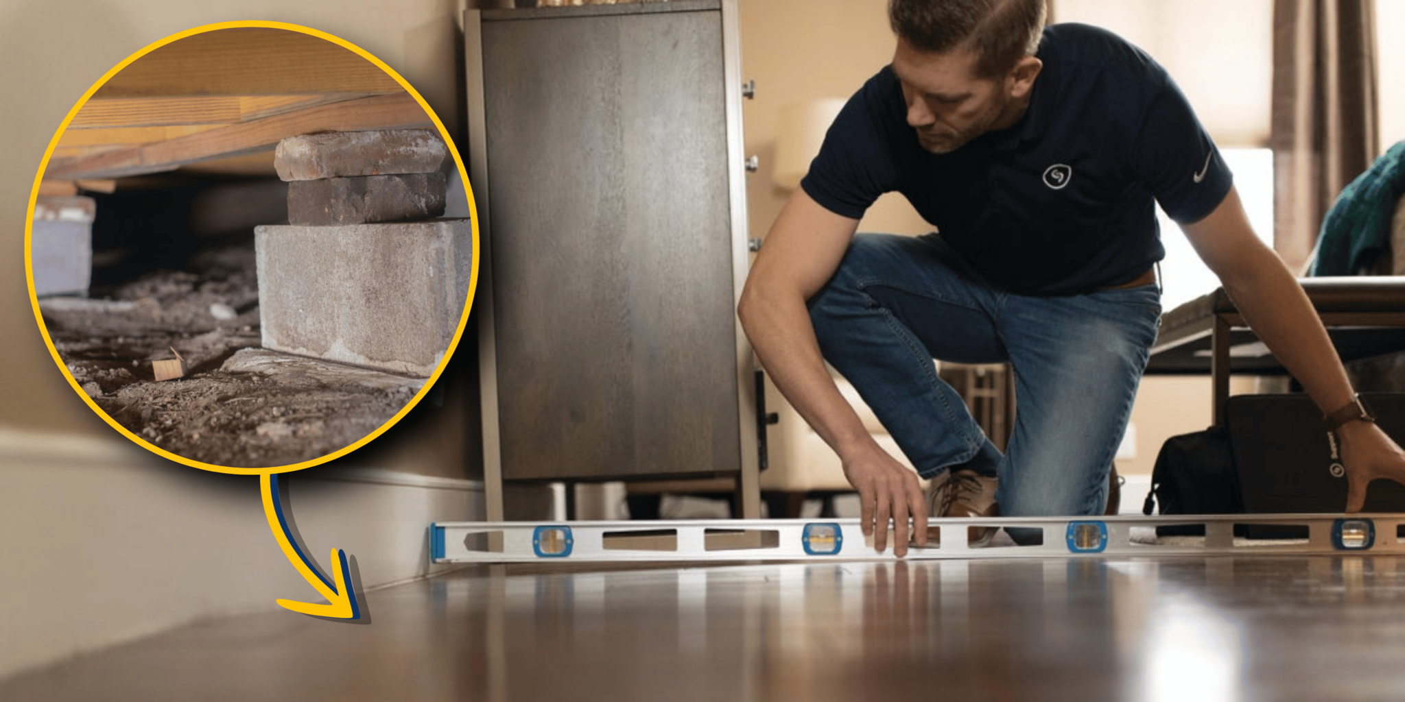 Cost To Fix Sagging Floors? A TFS Solution