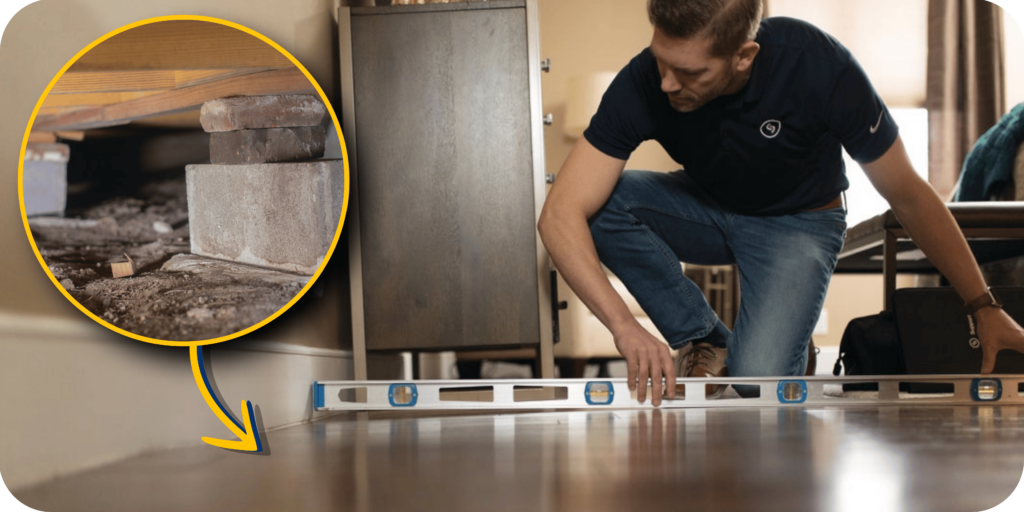 Sagging Floors in Nashville, Tennessee - TFS - Foundation, Concrete ...