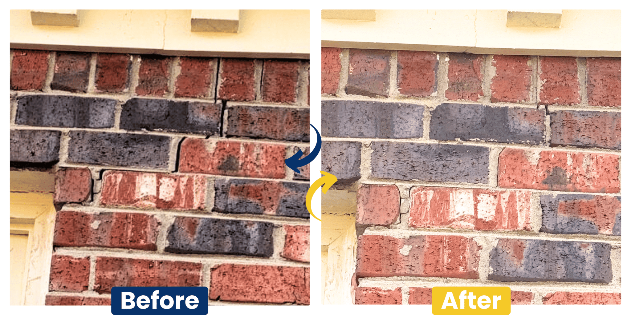 Brick Wall Cracking in Greendale, IN | TFS has the solution! - TFS ...