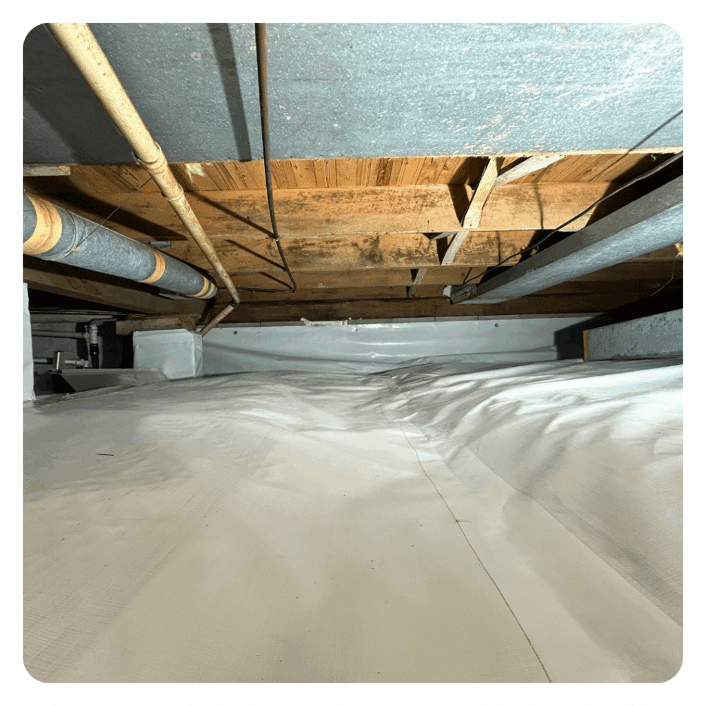 Crawl Space Encapsulation in Owensboro, KY - TFS - Foundation, Concrete ...