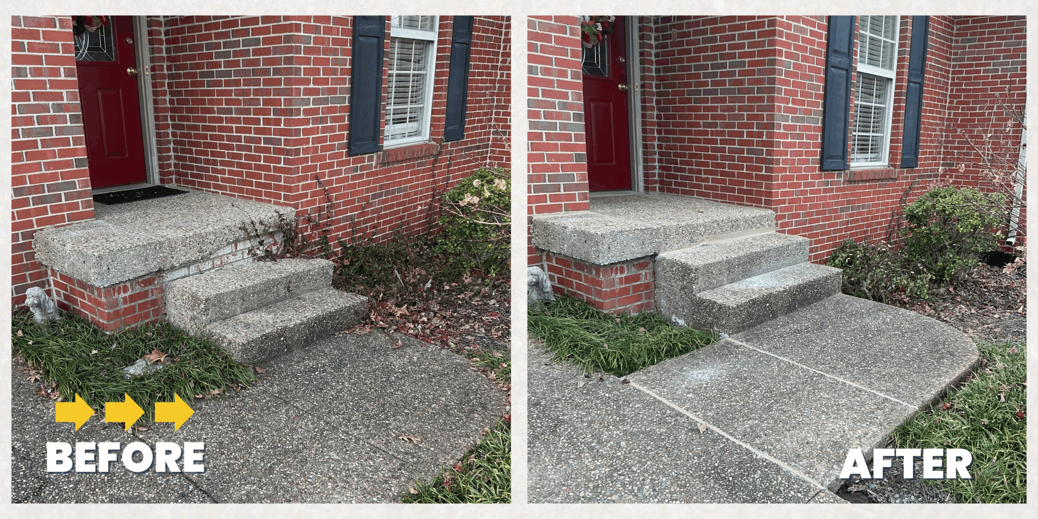 Concrete Stair Lift in Rutherford County - TFS - Foundation, Concrete ...