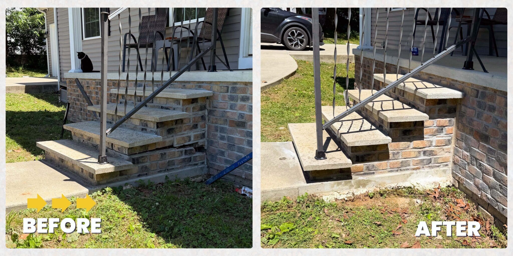 Concrete PolyLevel Stabilization in Henderson, KY | Before & After ...